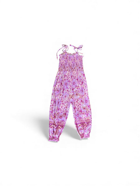 MilaMeli Charli Jumpsuit - Lilac Haze Rayon Print – Mila Meli
